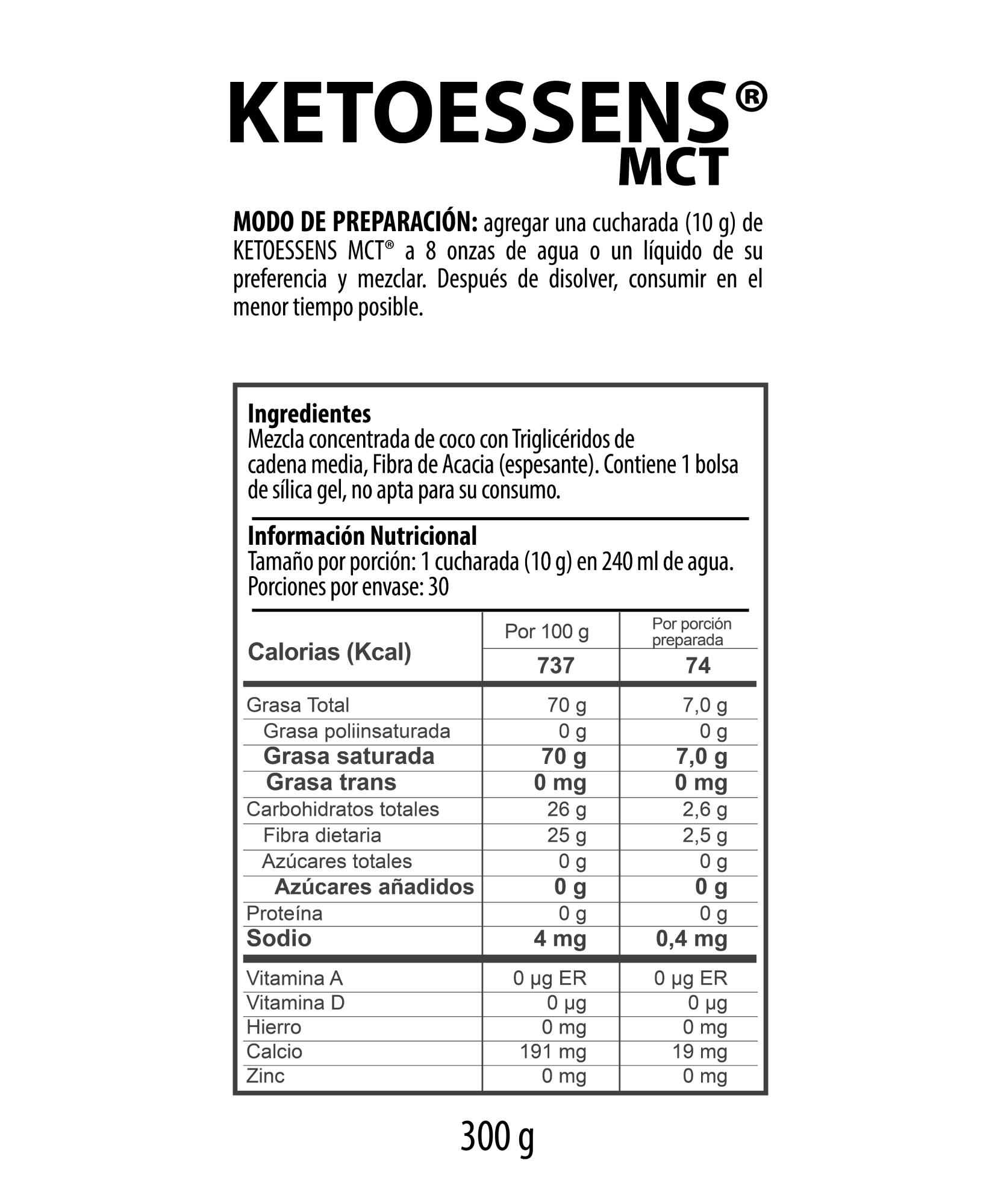 KETOESSENS MCT® - Farmacia Funcional